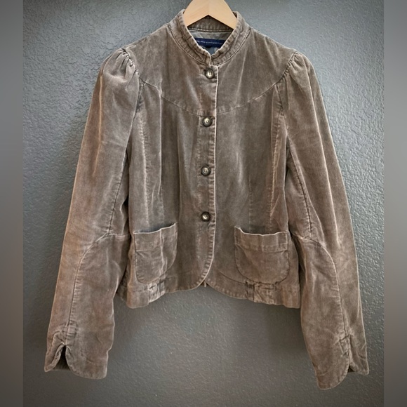 French Connection | Jackets & Coats | French Connection Grey Corduroy ...